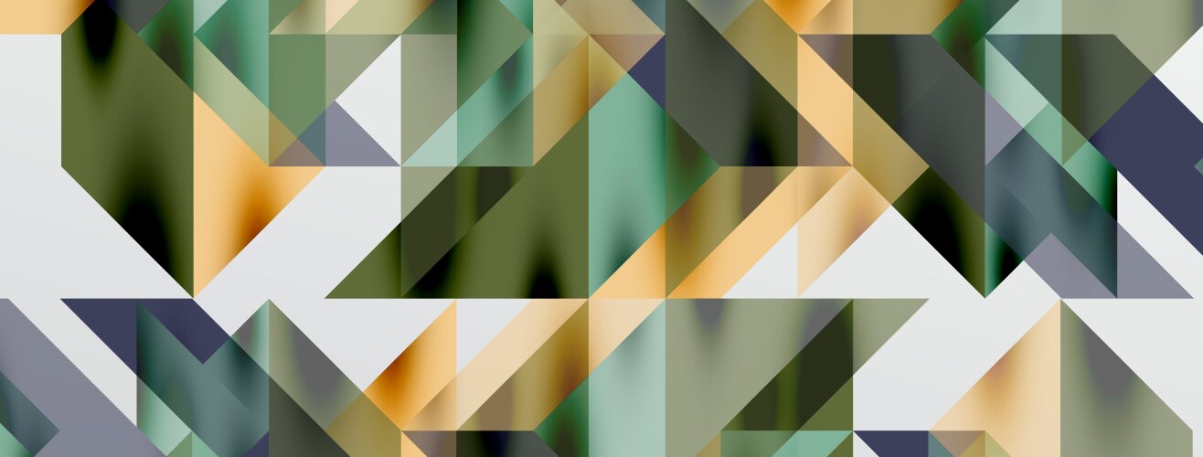 Tech minimal overlapping triangle shapes elements Vector Image