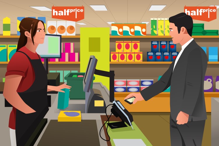 Cashier Vector Images (over 17,000)