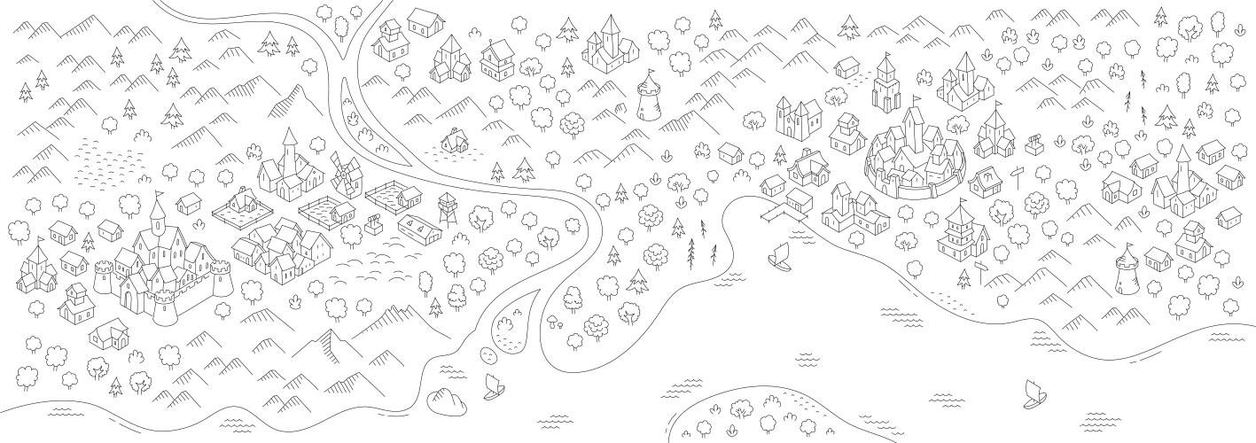 Lake Map Vector Images (over 14,000)