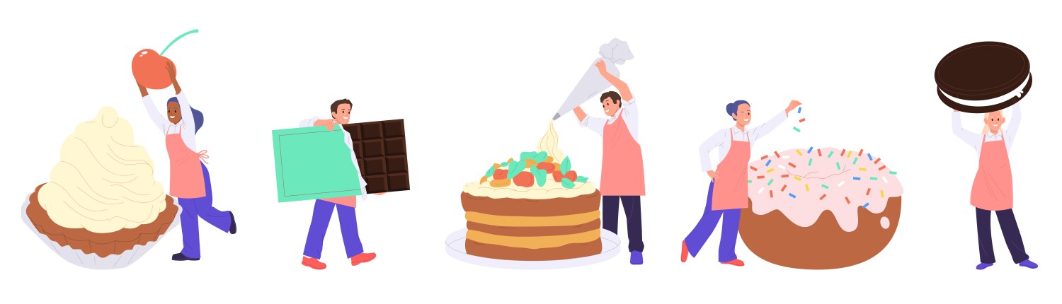 Pastry Chef Vector Images (over 18,000)
