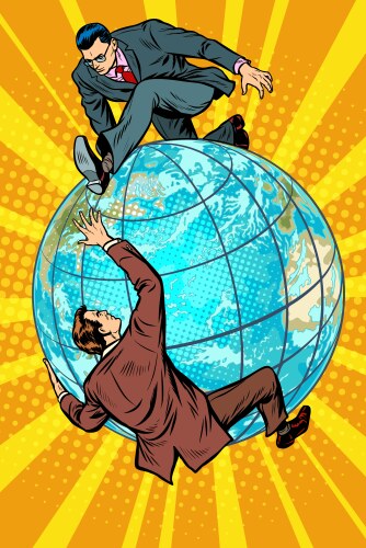 Two People Fighting Vector Images (over 2,500)