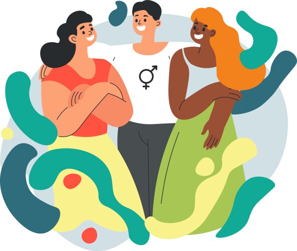 Transgender Female Cartoon Vector Images (over 1,000)