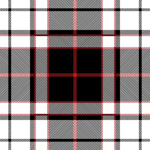 Flow pattern seamless cross plaid tartan fabric Vector Image
