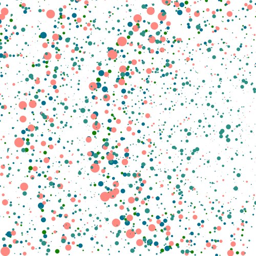 Colorful confetti effect Royalty Free Vector Image