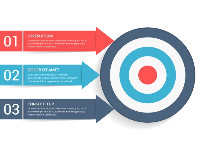 Achieve goal concept aspiration and motivation Vector Image