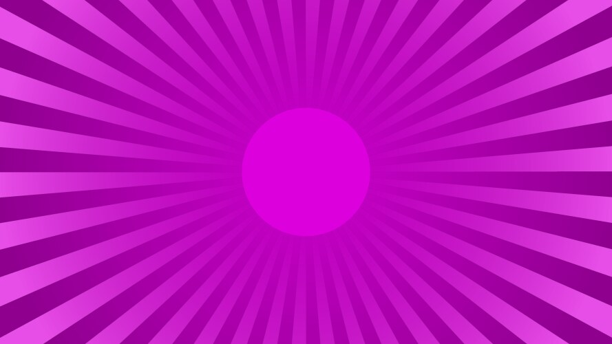 Purple radial rays abstract background Royalty Free Vector