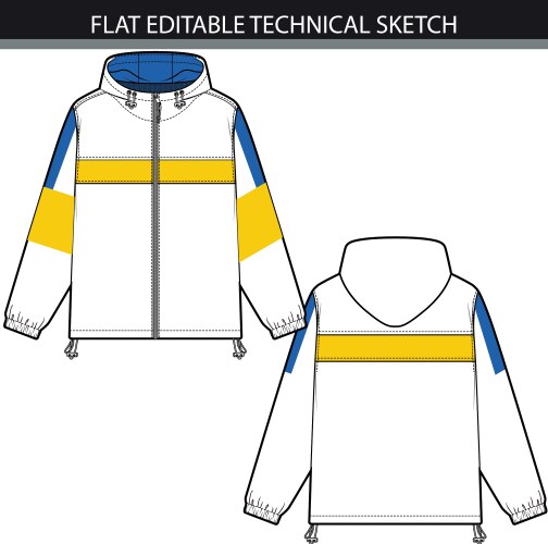 Tracksuit Jacket Template Vector Images (over 150)