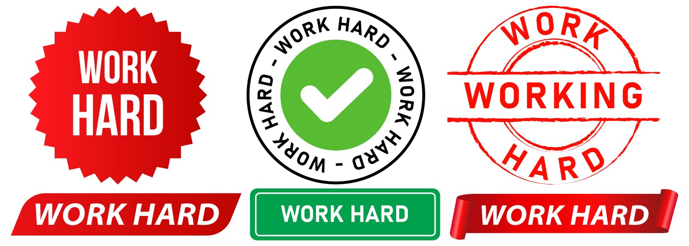 Work Hard Vector Images (over 36,000)