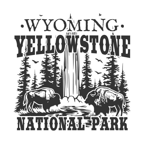 Yellowstone National Park Vector Images (over 610)