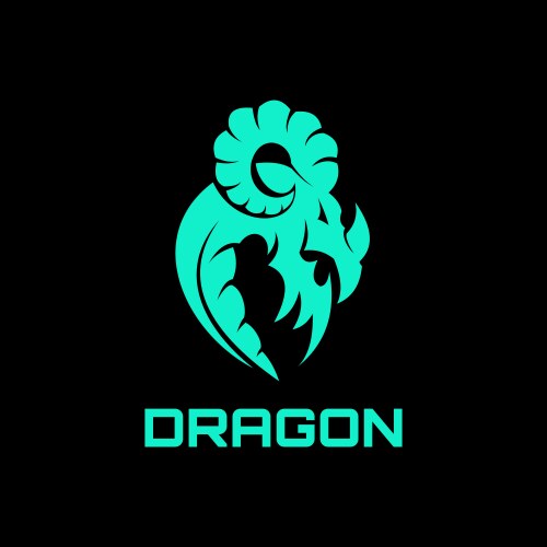 Dragon gaming logo Royalty Free Vector Image - VectorStock