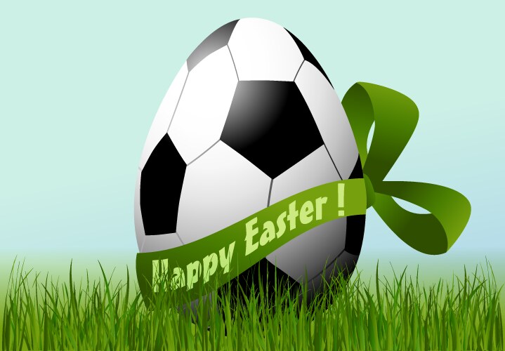 Rugby easter egg Royalty Free Vector Image - VectorStock