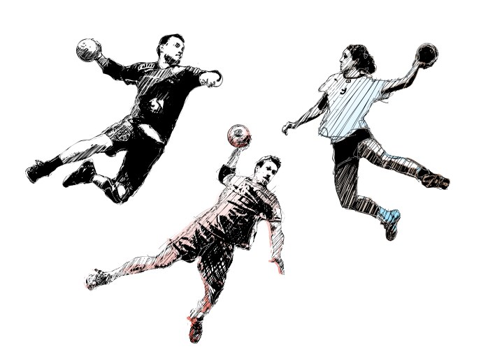 Handball Vector Images (over 3,900)