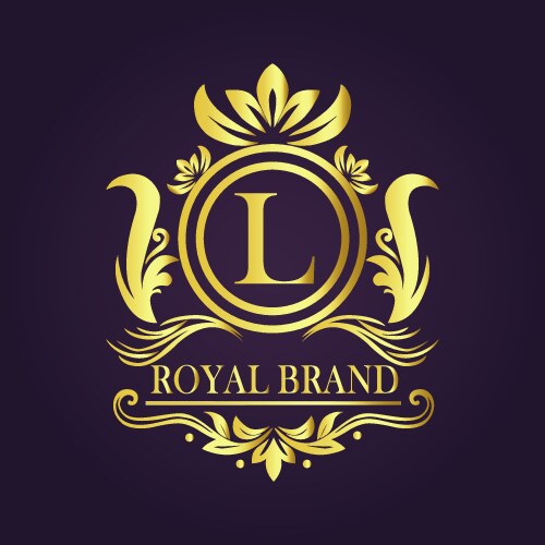Gold Luxury L Letter Vector Images (over 3,600)