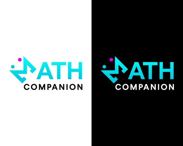 Math logo Royalty Free Vector Image - VectorStock