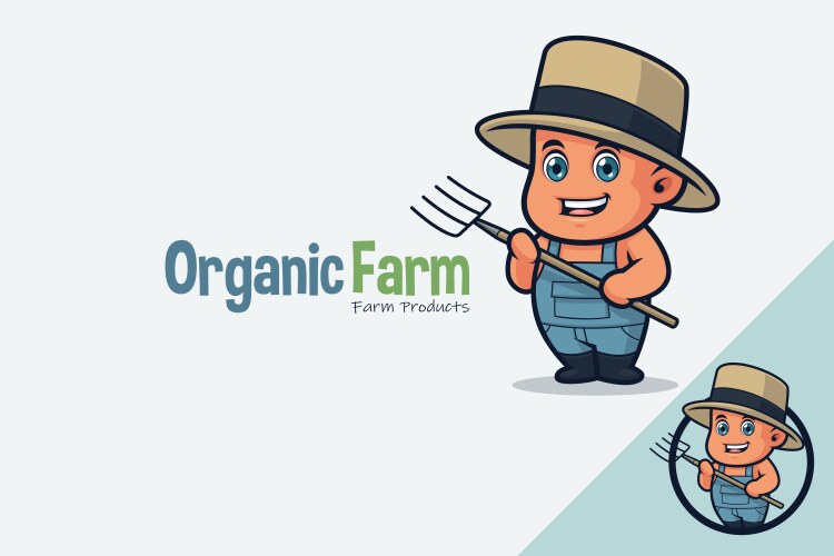 Happy Farmer Vector Images (over 14,000)