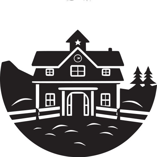 House Black and White Cartoon Vector Images (over 58,000)