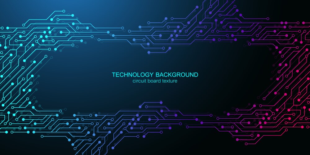 Computer motherboard background Royalty Free Vector Image