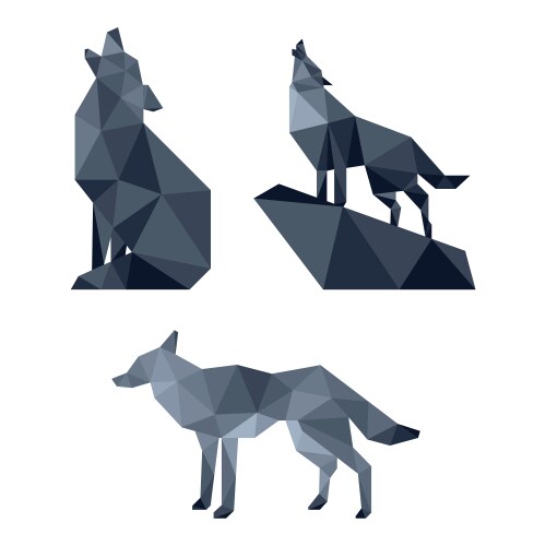 Wolf Vector Images (over 46,000)