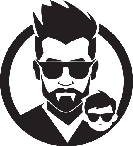 Cartoon Dad Black and White Vector Images (over 1,100)