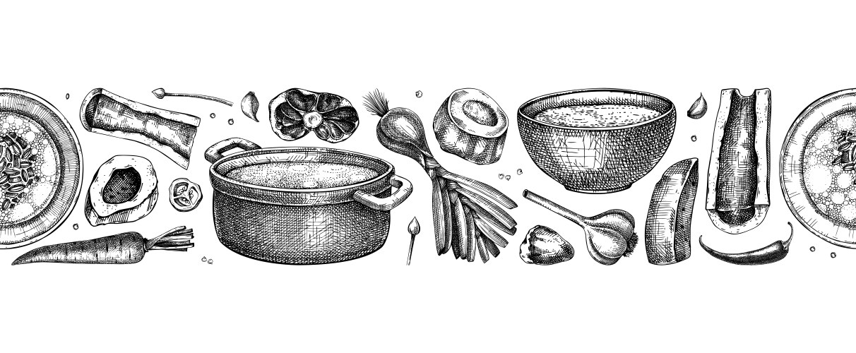 Healthy food border Vector Images & Graphics for Commercial Use ...