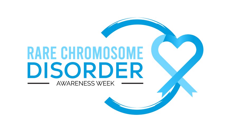 Rare chromosome disorder awareness week Royalty Free Vector