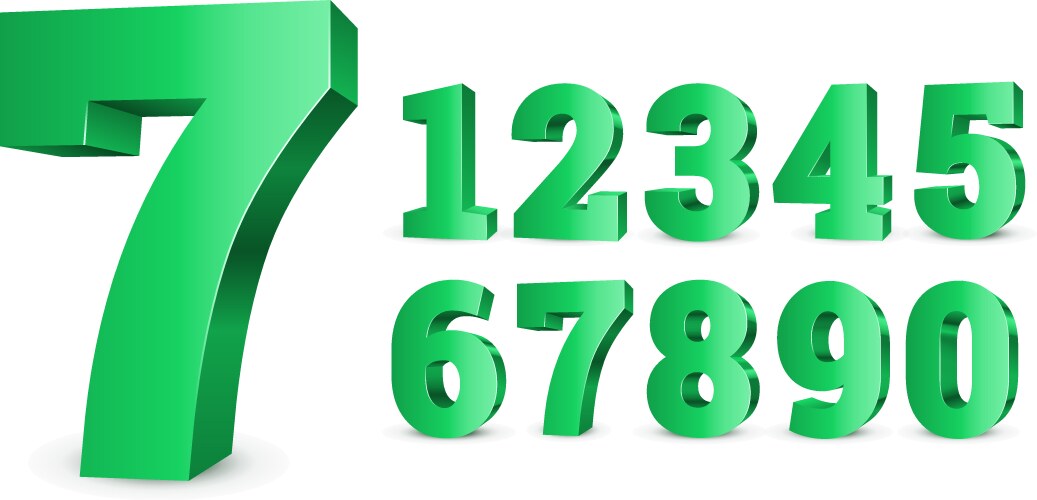 Numbers Icon Set Vector Images (over 130,000)