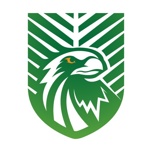 Fingerprint scan logo privacy cyber security Vector Image