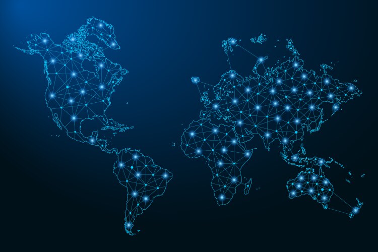 World map with climate zones equator and tropic Vector Image