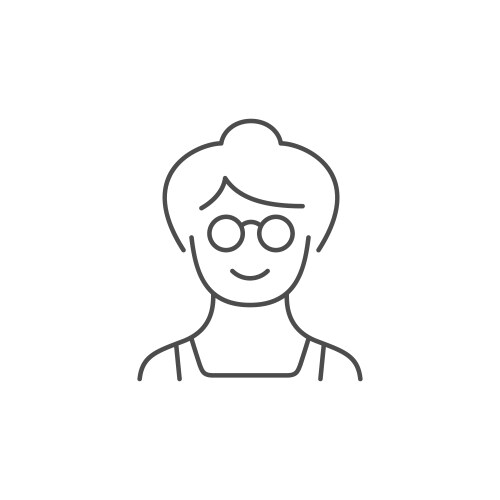 Grandma Old Outline Vector Images (over 1,700)