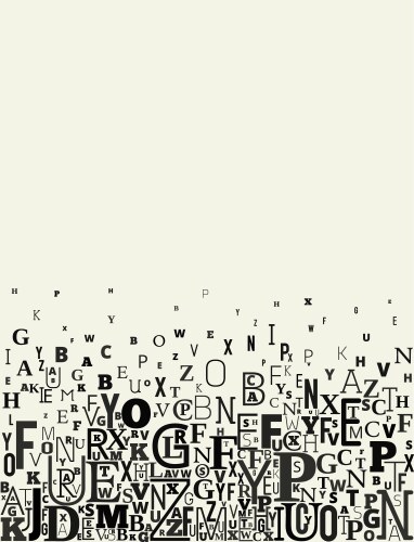 Vintage gothic alphabet Royalty Free Vector Image