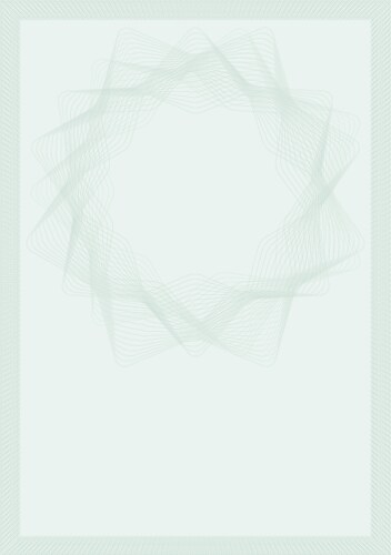 Blank certificate template Royalty Free Vector Image