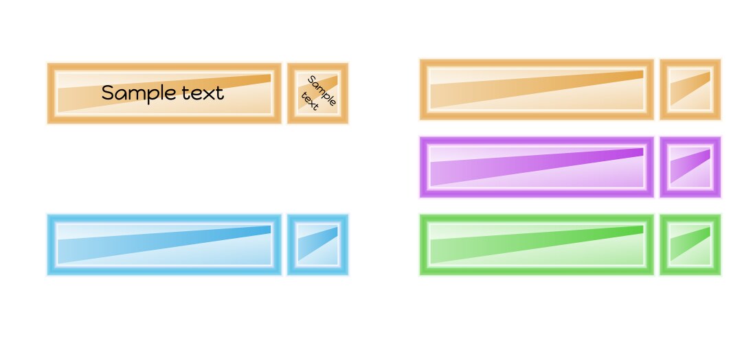 Blank color labels Vector Images & Graphics for Commercial Use ...