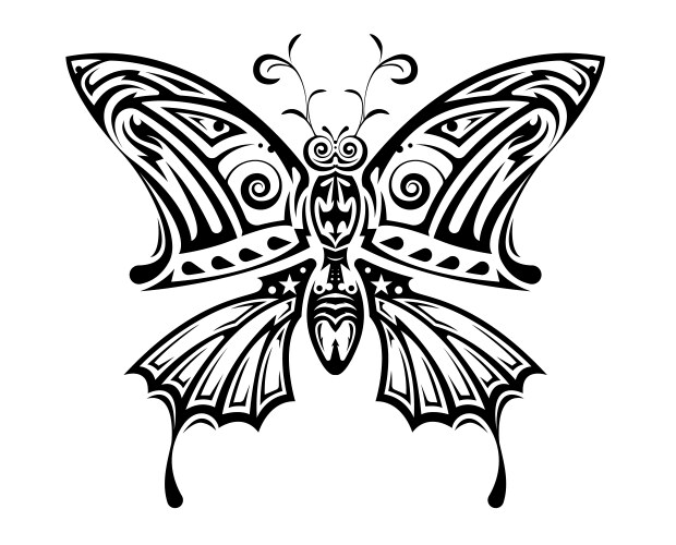 Cool Tribal Butterfly Designs