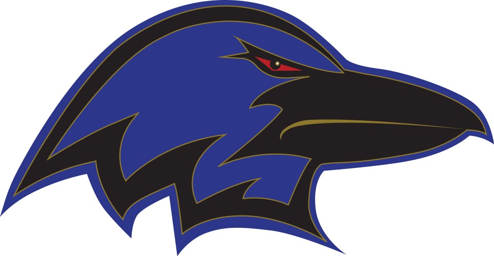 Ravens logo Royalty Free Vector Image - VectorStock