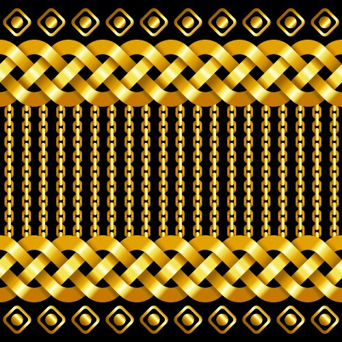 Borneo ethnic pattern with natural color scheme Vector Image