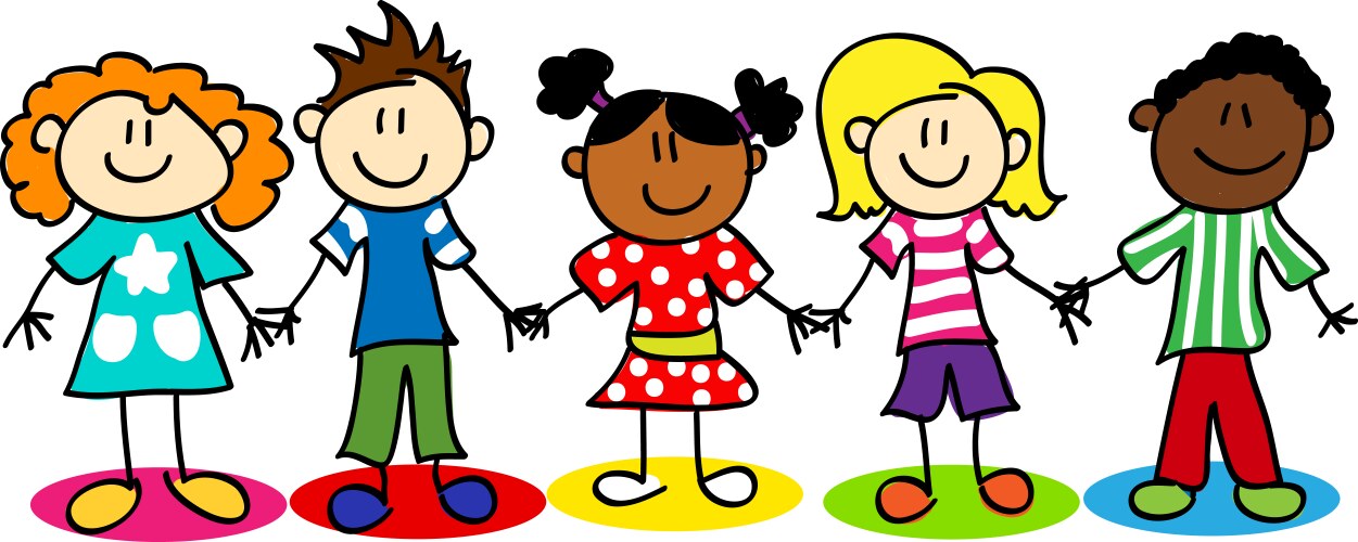 Diverse Kids Vector Images (over 25,000)
