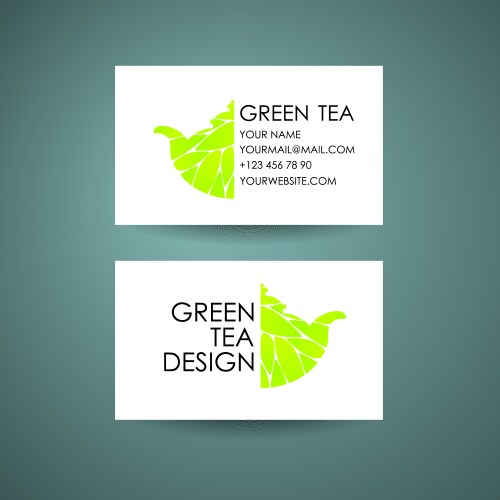 Business cards Royalty Free Vector Image - VectorStock