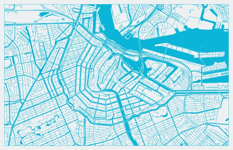 Amsterdam City Map Vector Images (over 440)