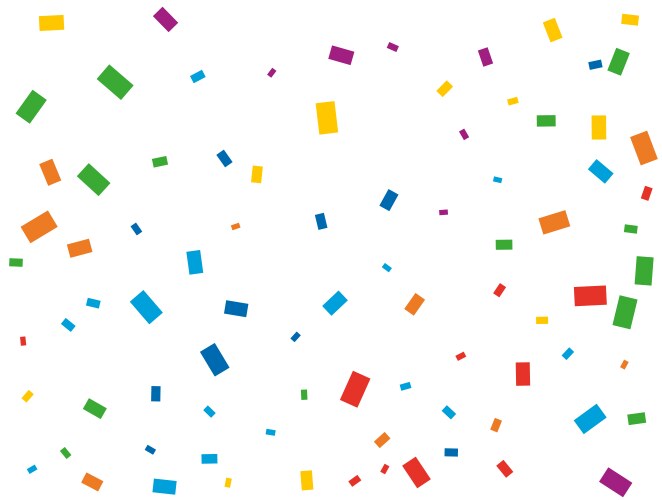 Rainbow Confetti Background Vector Images (over 10,000)