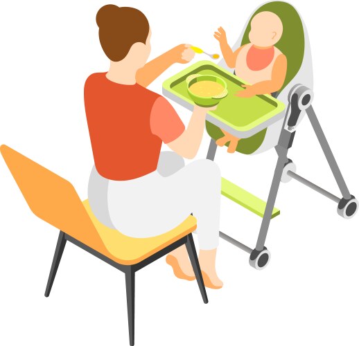 Mother Feeding Child Vector Images (over 4,700)