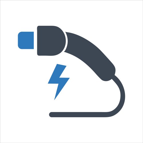 Electric Cable Logo G Letter Electric Cable Design Vector Realistic