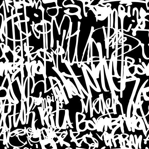 Big set of seamless patterns graffiti style Vector Image