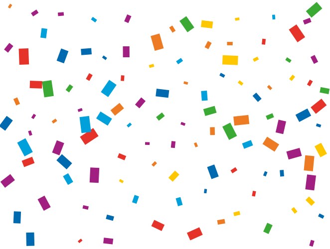 Rainbow Confetti Background Vector Images (over 10,000)