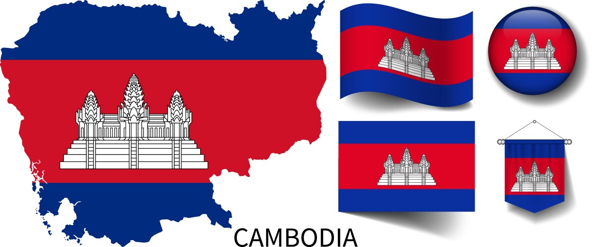 Cambodia Map Vector Images (over 2,300)