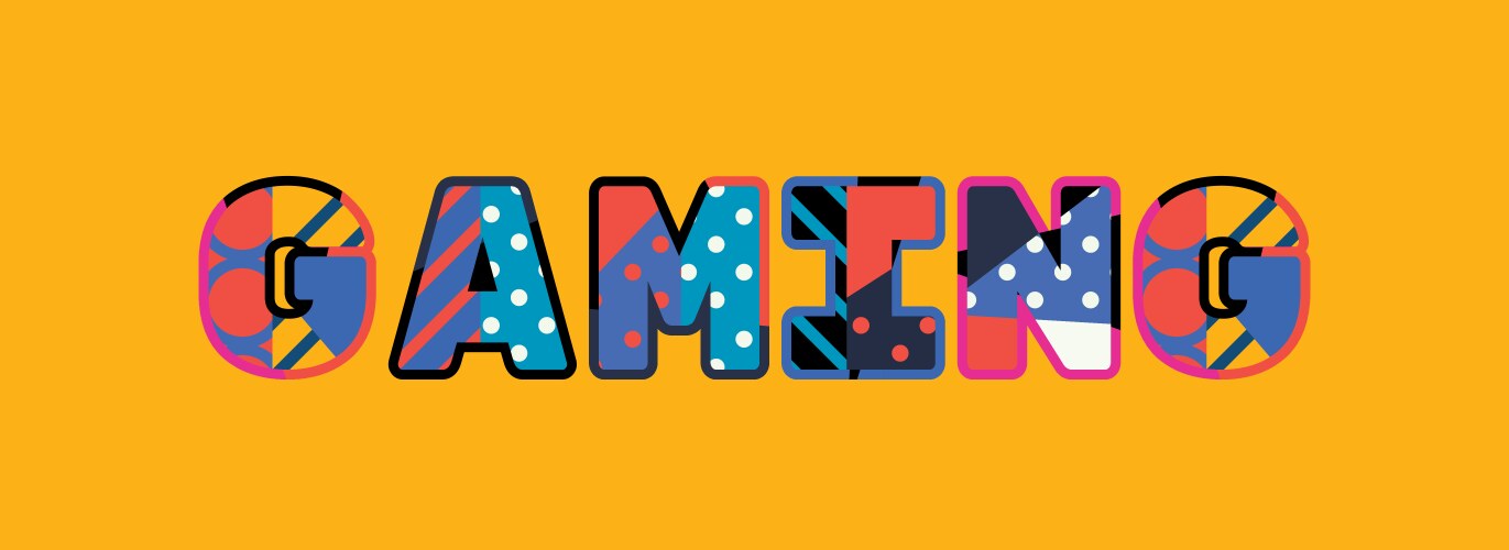 Gamer Word Vector Images (over 510)