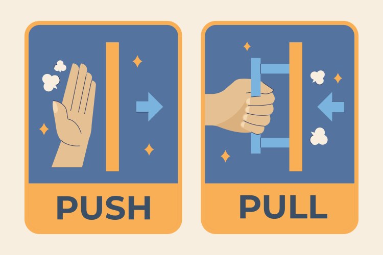 Push Pull Vector Images (over 2,300)