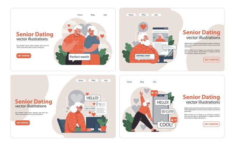 Senior Vector Images (over 88,000)