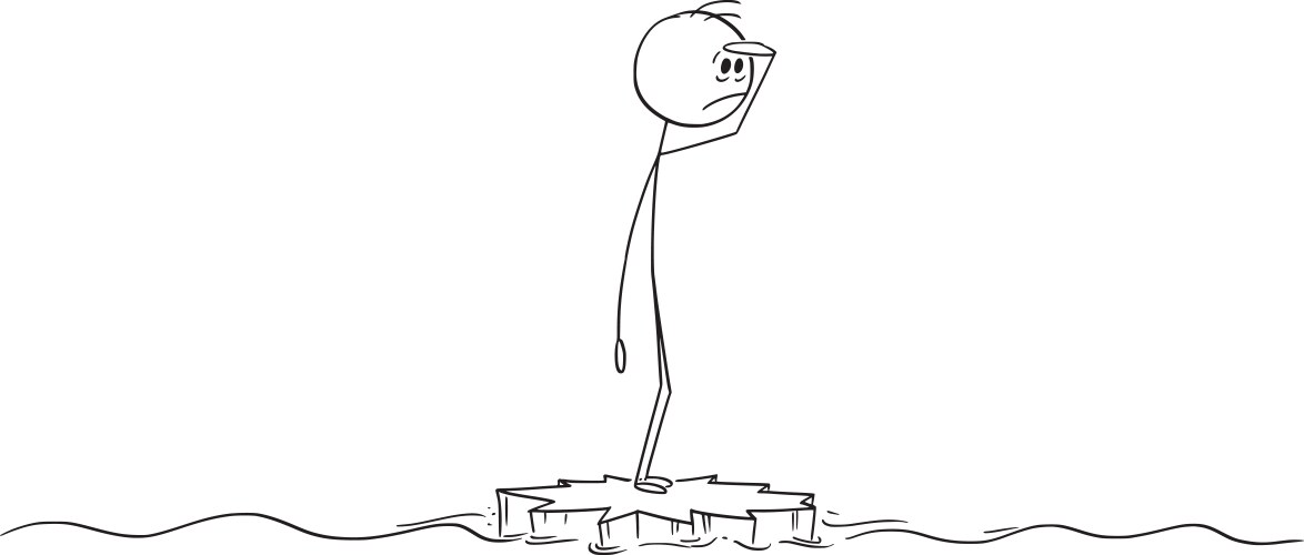 Stickman Alone Vector Images (over 200)