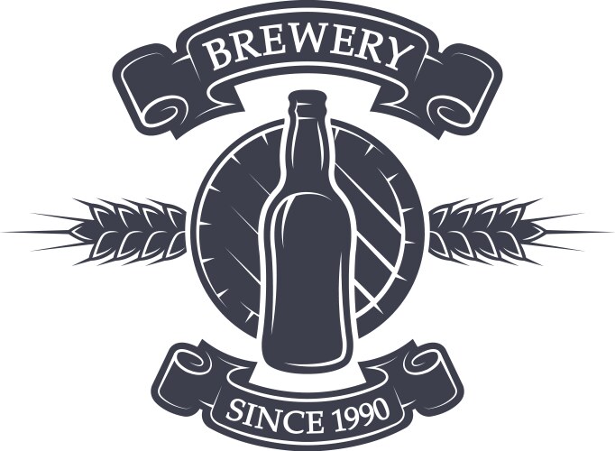 Beer Bottle Logo Vector Images (over 11,000)