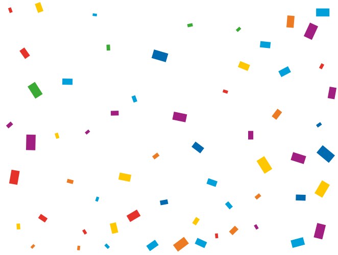 Rainbow Confetti Background Vector Images (over 10,000)